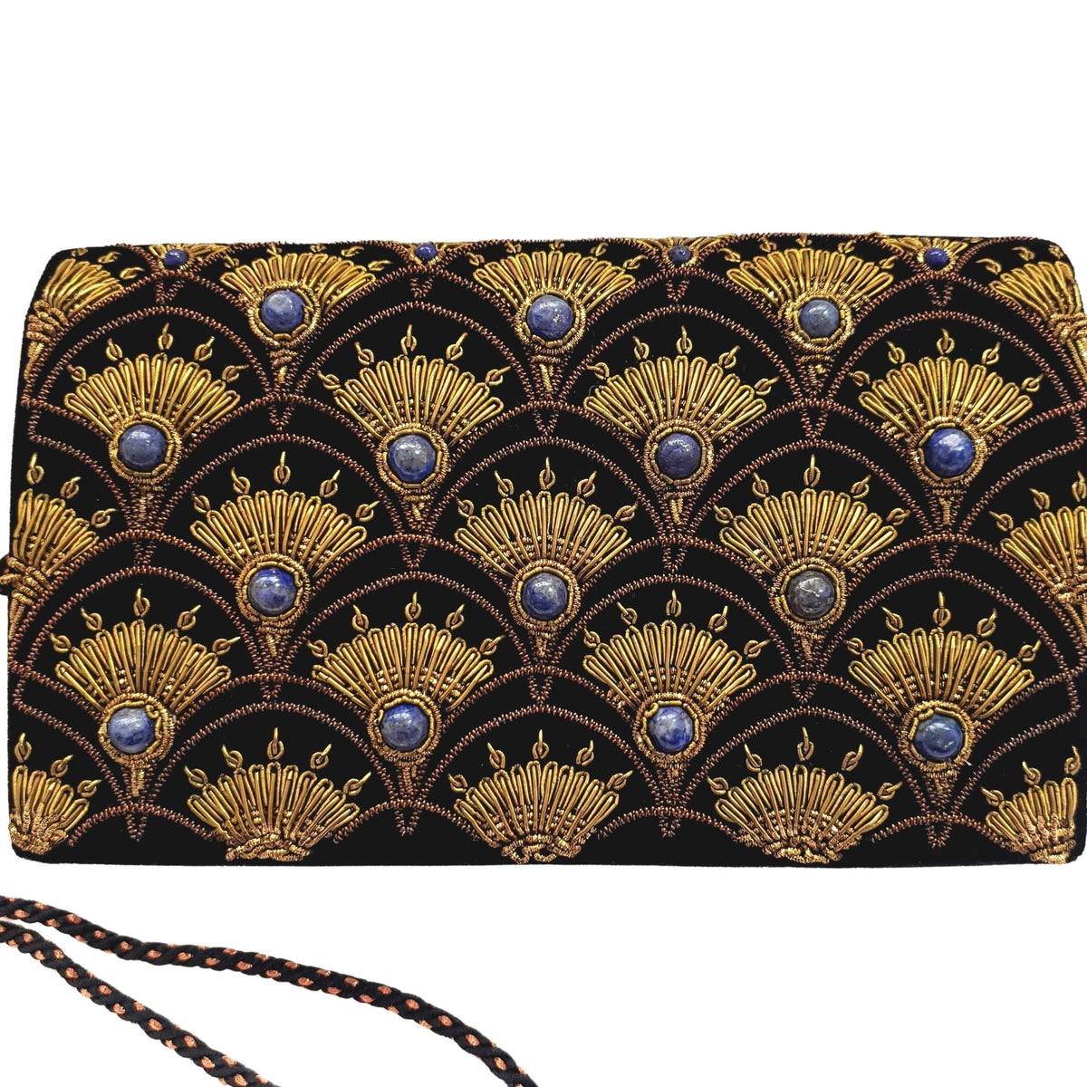 Art Deco Inspired Peacock Feather Evening Bag – BoutiqueByMariam