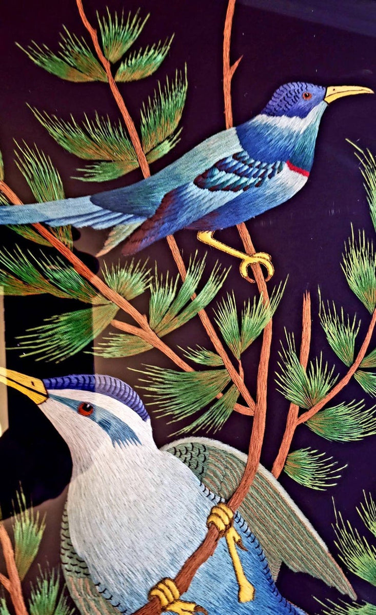 Three Blue Birds Wall Art – BoutiqueByMariam